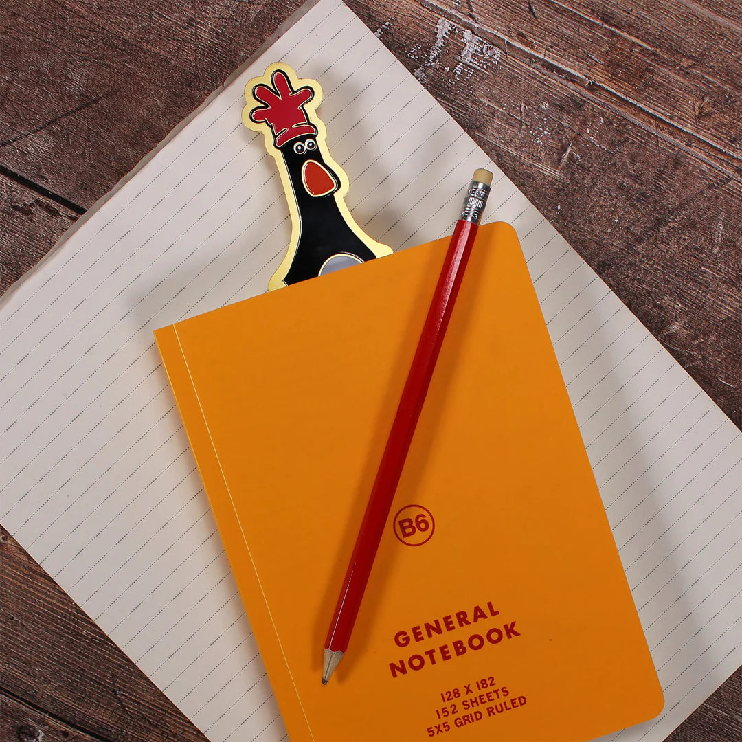 Bookmark Metal - Wallace & Gromit (Feathers) – Cherry Vintage Chichester